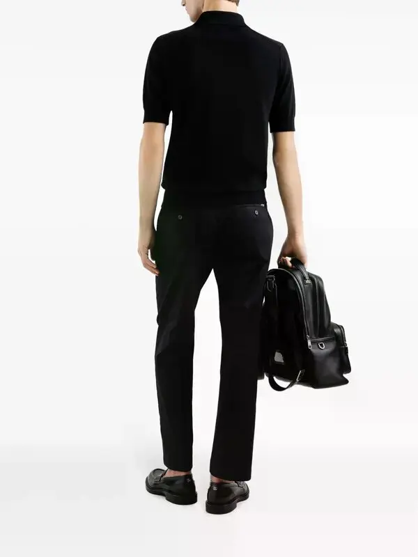 Dolce & Gabbana Logo-plaque Polo Shirt