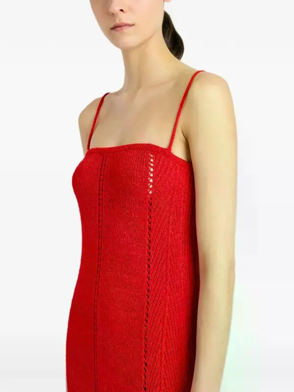 Proenza Schouler Suki Ribbed Knit Dress