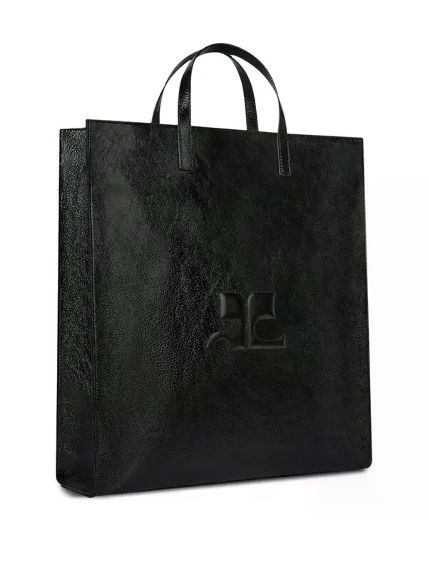 COURREGES Naplack Tote Bag