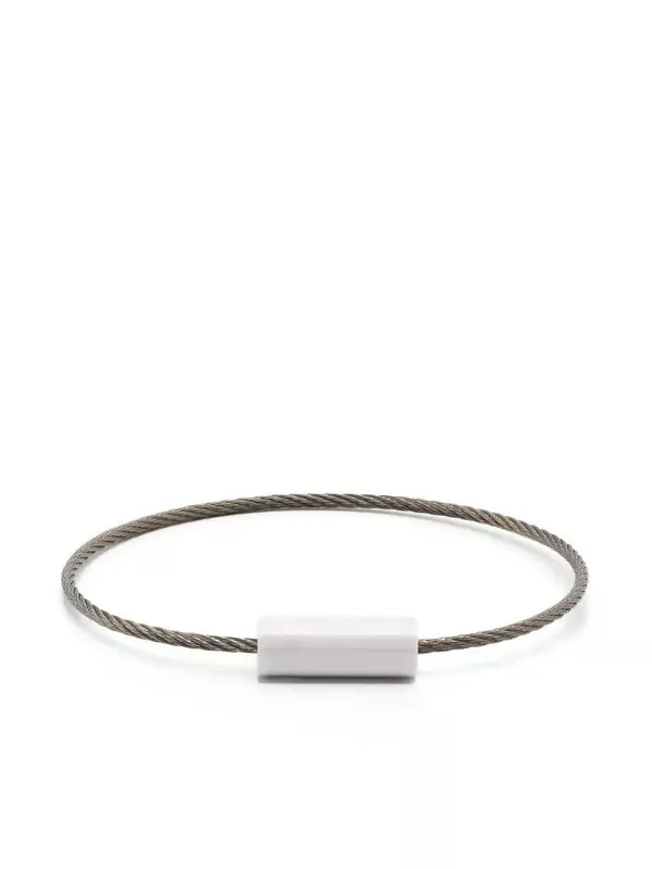 Le Gramme 5g Cable Bracelet - Silver