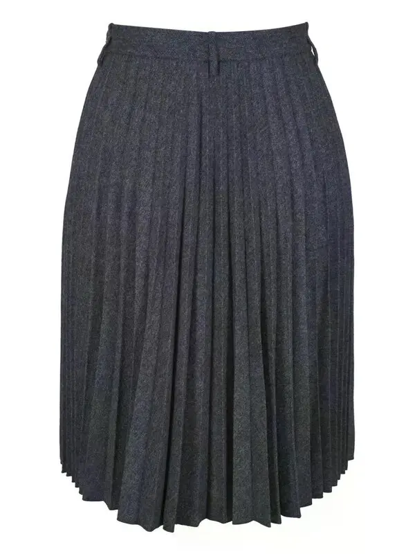 Vince Pleated Midi Skirt