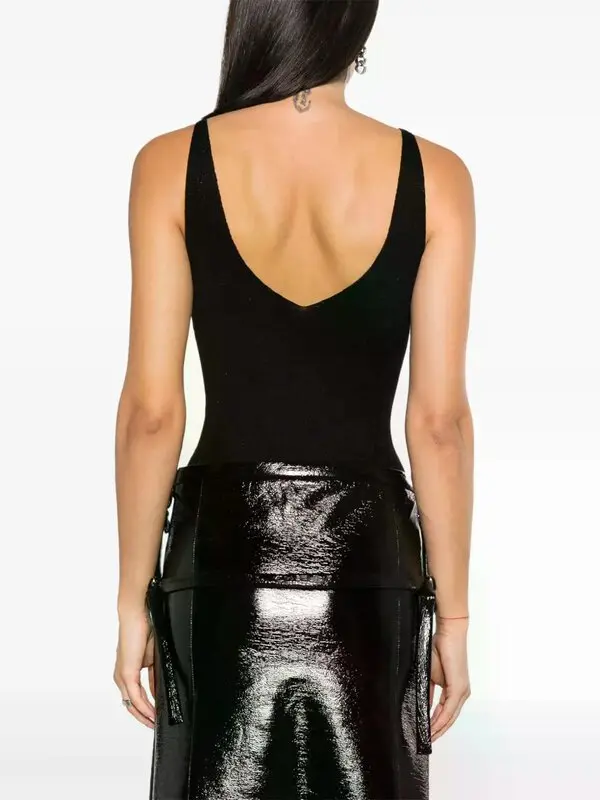 RXQUETTE Shimmering Ribbed Bodysuit