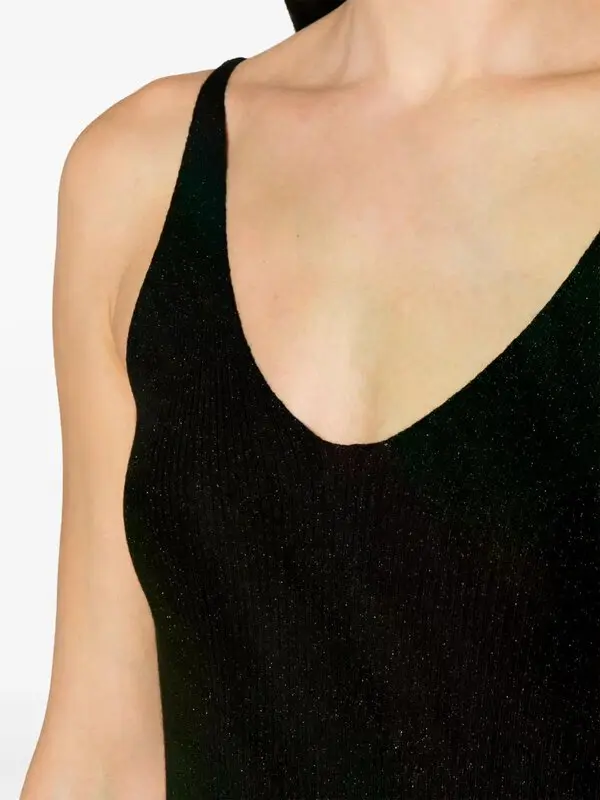 RXQUETTE Shimmering Ribbed Bodysuit
