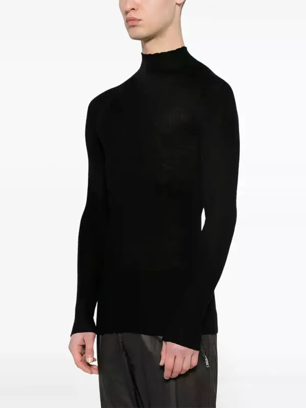 Rick Owens Ribbed-knit Wool Jumper