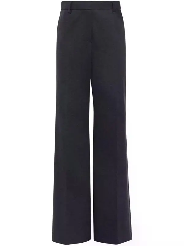 Brunello Cucinelli Wide-leg Trousers - Black