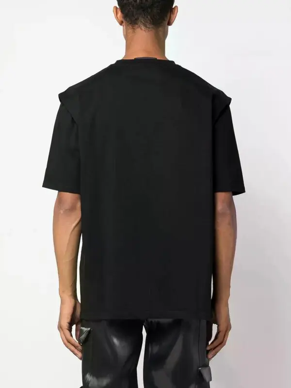 HELIOT EMIL Outline Logo Cotton T-shirt