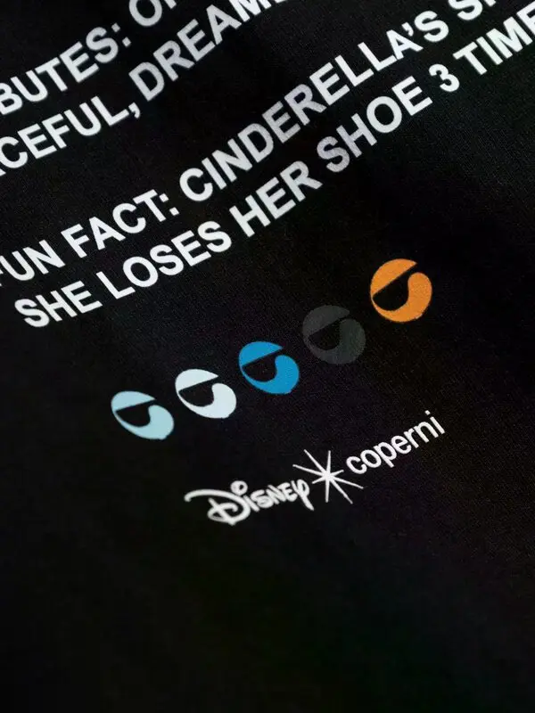 Coperni X Disney Cinderella Logo Print T-shirt