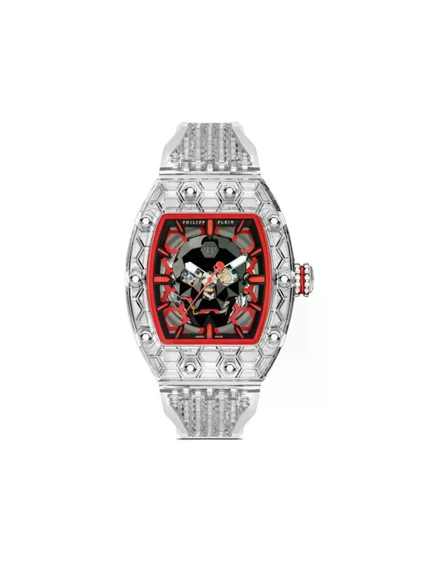 Philipp Plein Crypto King Crystal Slayer Watch - Red
