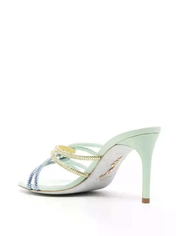 Rene Caovilla Embellished Stiletto Sandals