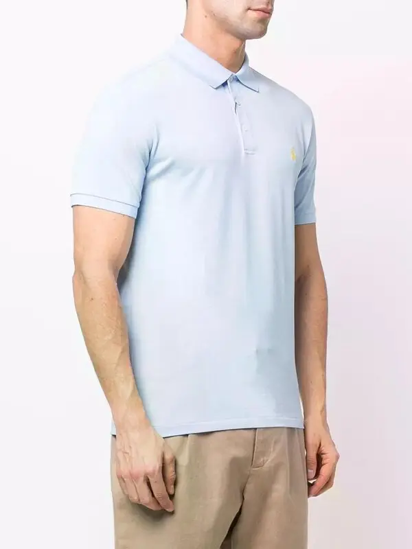 Polo Ralph Lauren Cotton Polo Shirt With Signature Pony - Blue