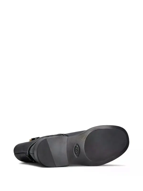 TOD'S Timeless Leather Ankle Boots