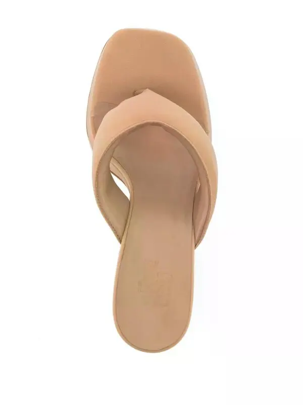 GIABORGHINI 110mm Platform Thong Sandals