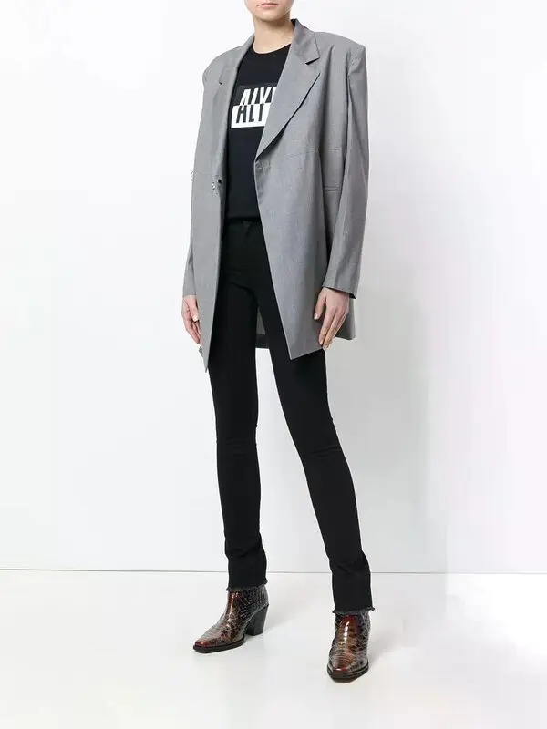 1017 Alyx 9sm Zip Detail Skinny Jeans