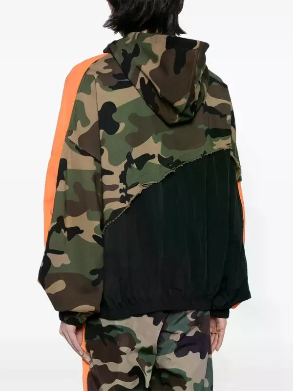 GOD'S MASTERFUL CHILDREN Panelled Hooded Jacket