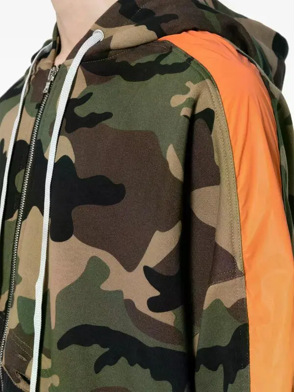 GOD'S MASTERFUL CHILDREN Panelled Hooded Jacket