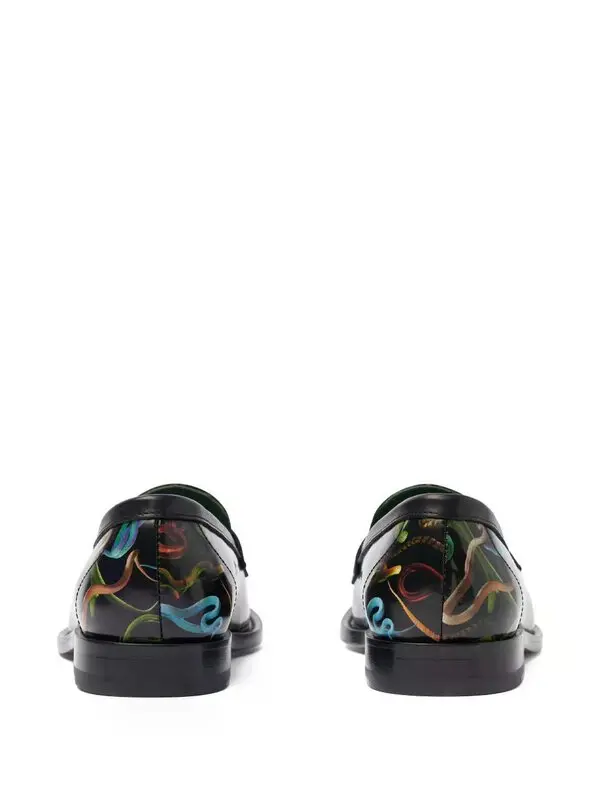 SCAROSSO Graphic-print Loafers