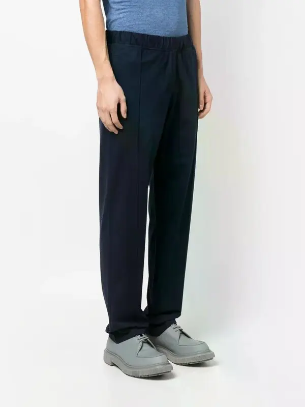 Paul & Shark Stretch-cotton Track Trousers - Blue