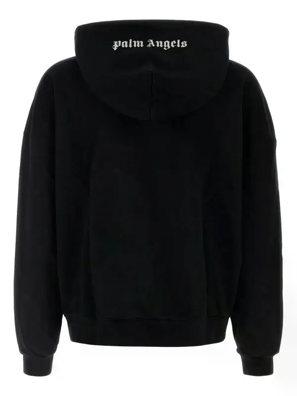 Palm Angels Logo-embroidered Hoodie