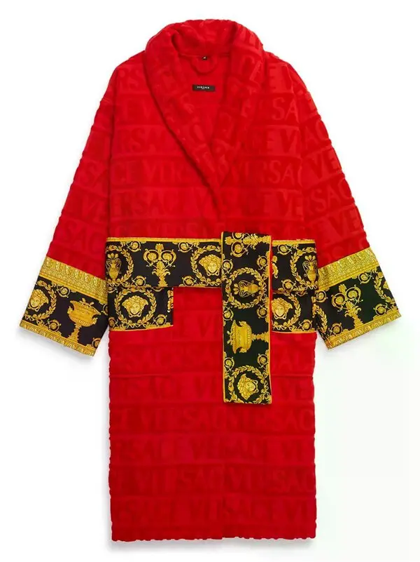 Versace I Love Baroque Bathrobe - Red