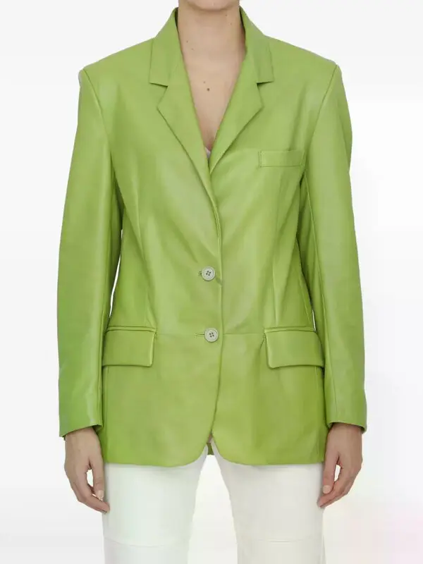 SALVATORE SANTORO Leather Blazer