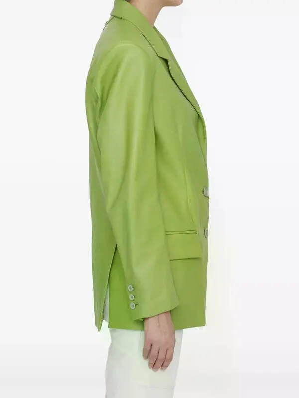 SALVATORE SANTORO Leather Blazer
