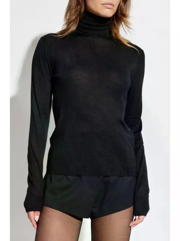 Dolce & Gabbana Cashmere-silk Blend Roll Neck Sweater