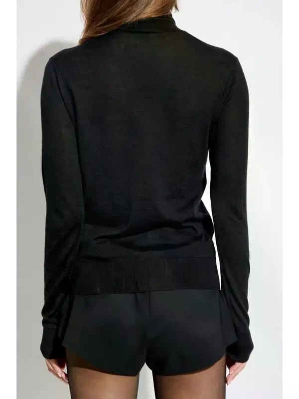 Dolce & Gabbana Cashmere-silk Blend Roll Neck Sweater