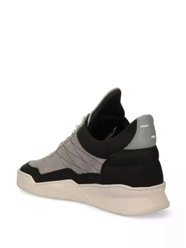 Filling Pieces Paneled Lace-up Sneakers - Grey