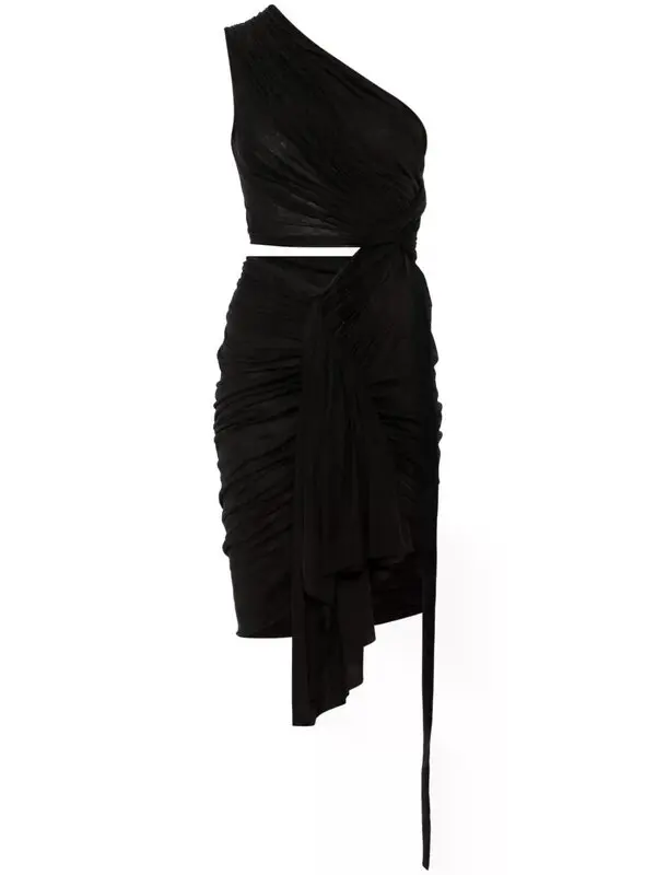 Rick Owens Draped Mini Dress