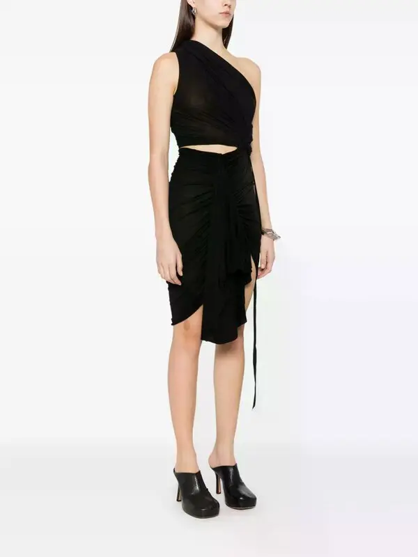 Rick Owens Draped Mini Dress
