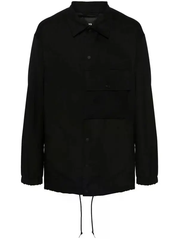 Y3 Sport Uniform Coach Shirt Jacket