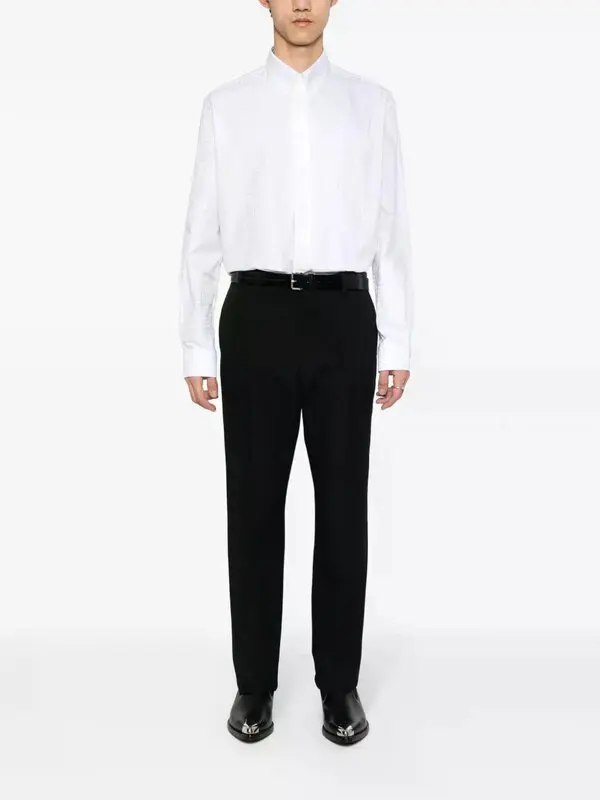 Givenchy 4g-motif Cotton Shirt