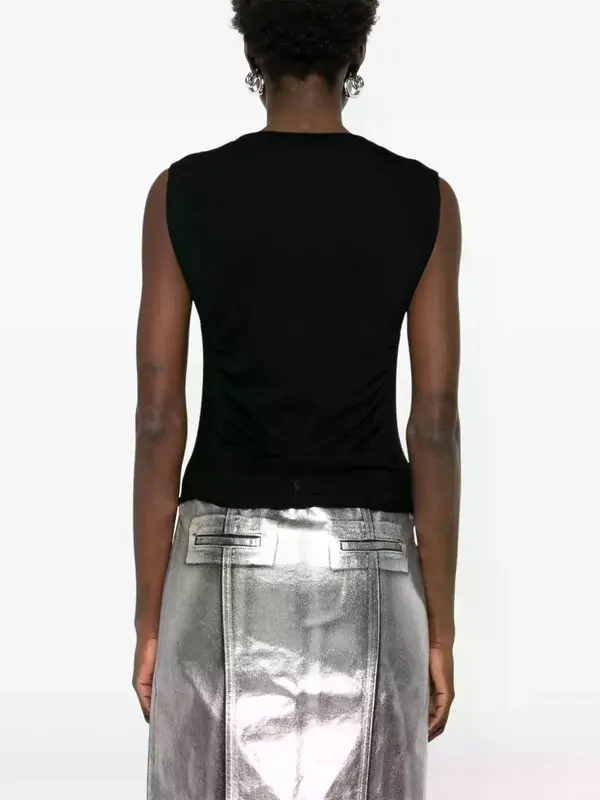 Alexander Wang Ruched Crewneck Top