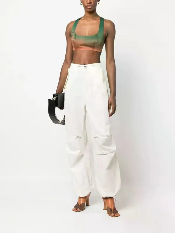 Philosophy Di Lorenzo Serafini Gradient-effect Cropped Top