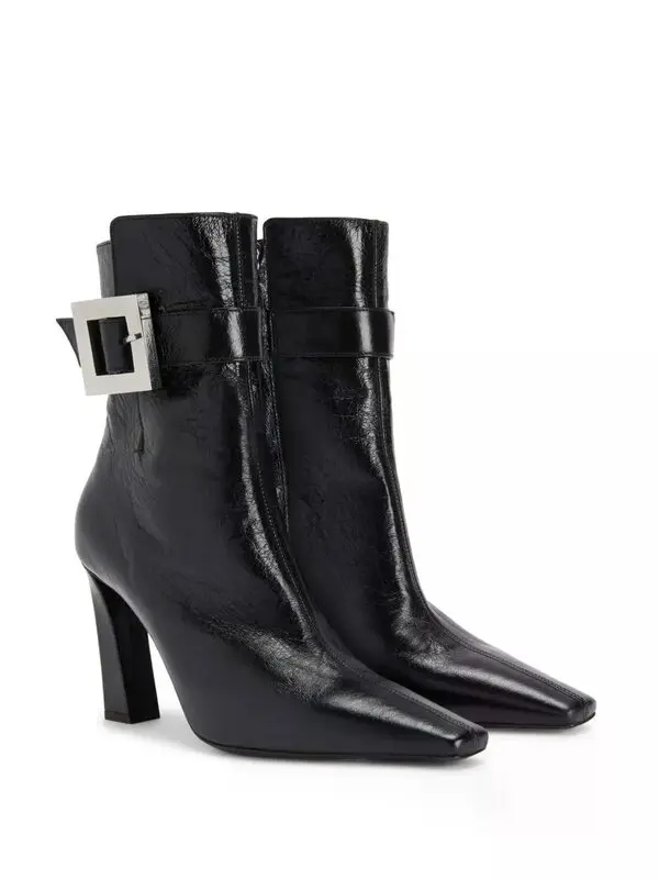 GIUSEPPE ZANOTTI Seattle Bootie Boots With Decorative Buckle