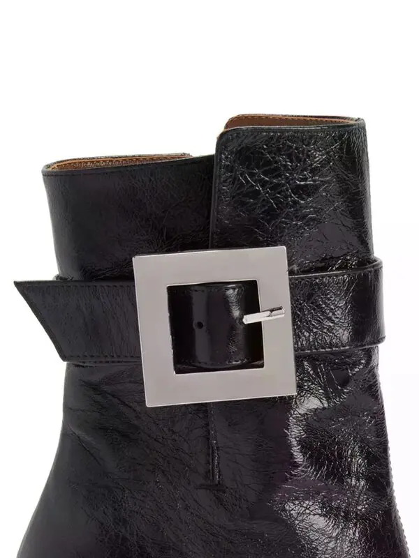 GIUSEPPE ZANOTTI Seattle Bootie Boots With Decorative Buckle