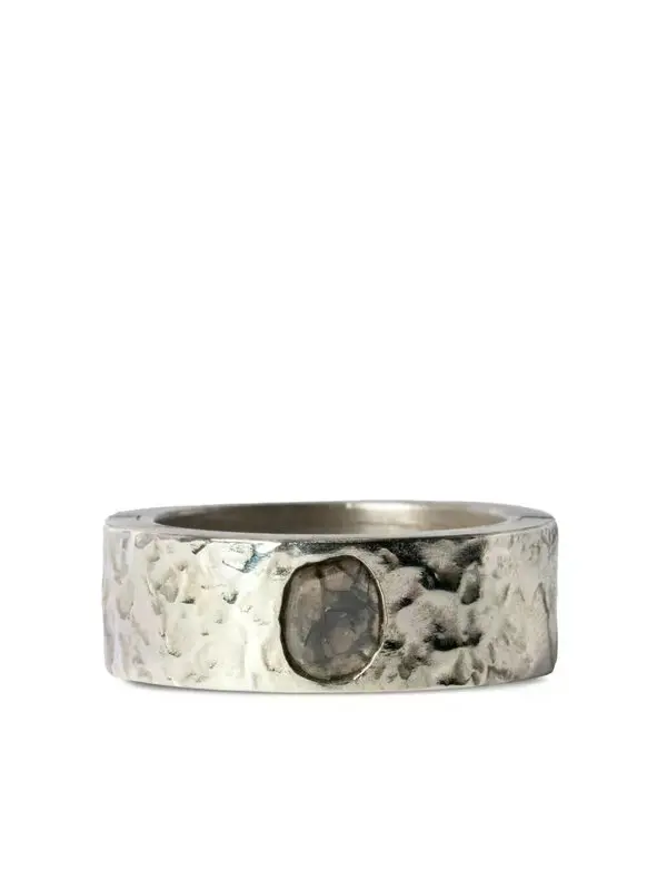 PARTS OF FOUR Sistema Sterling And Diamond Ring - Silver