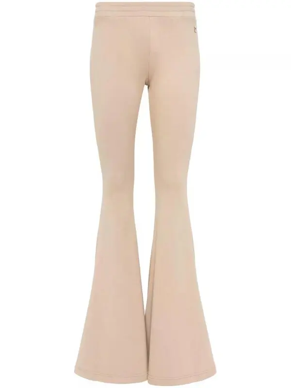 Giuseppe Di Morabito Flared Jersey Trousers - Neutrals