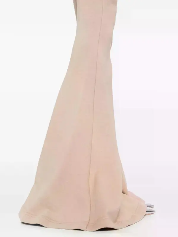 Giuseppe Di Morabito Flared Jersey Trousers - Neutrals