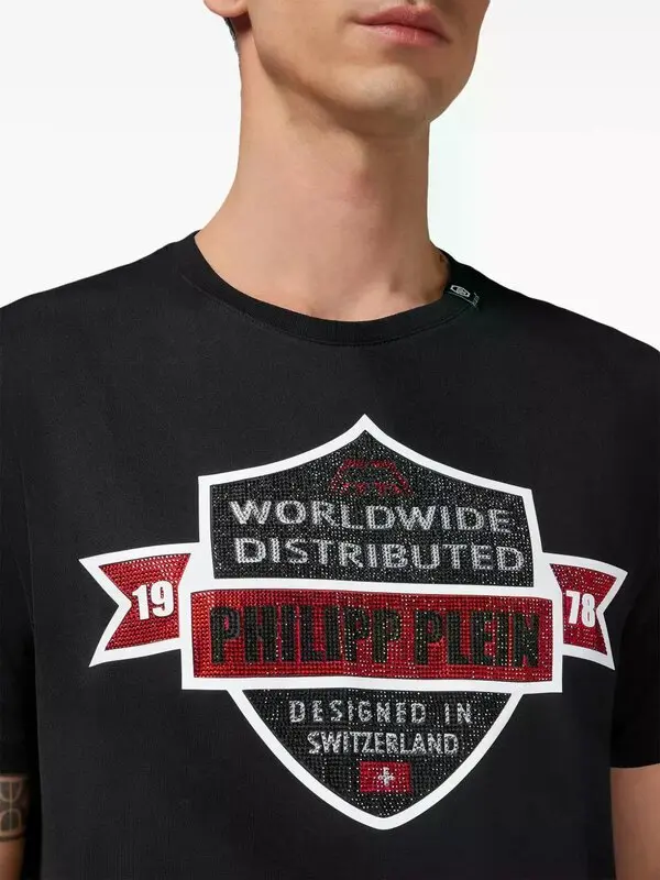 Philipp Plein Pp Crest T-shirt - Black