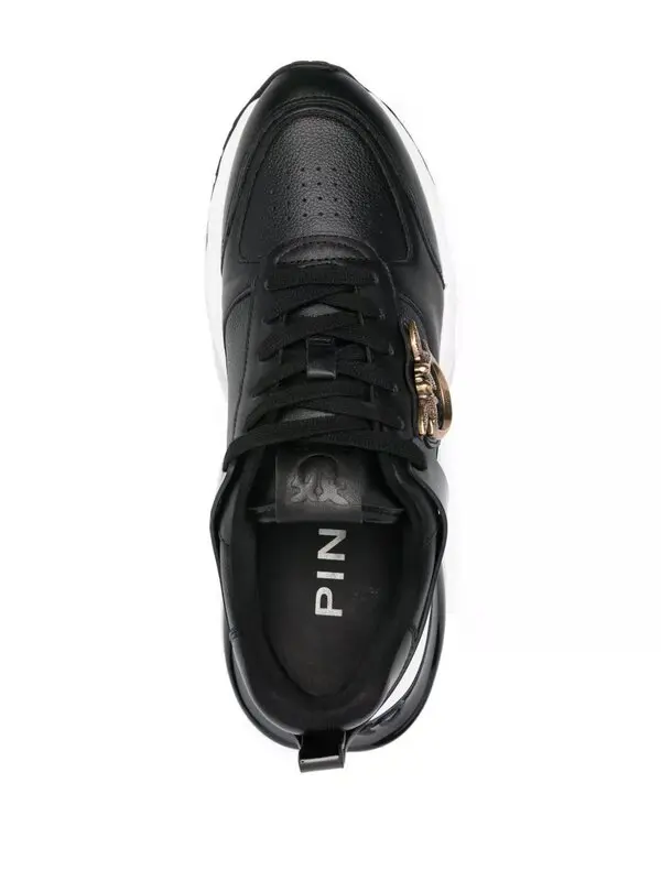 Pinko Ariel Love Birds Plaque Sneakers