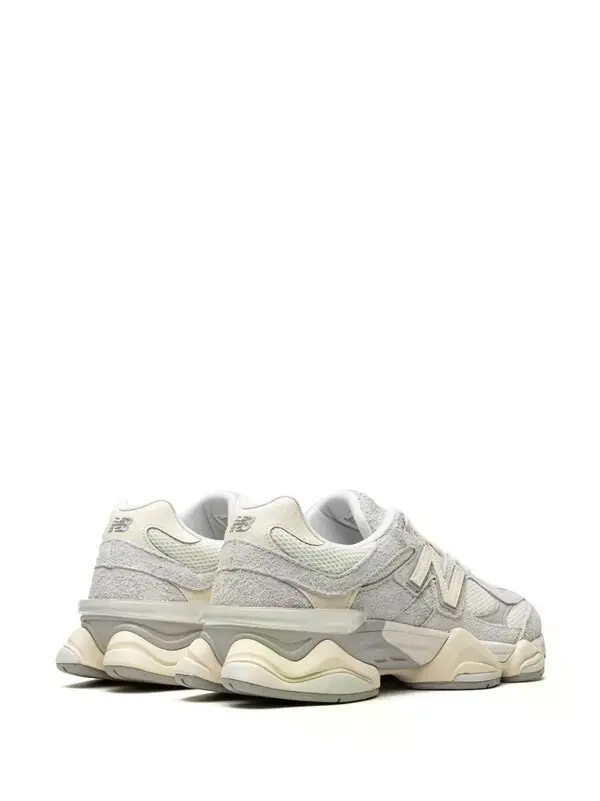 NEW BALANCE 9060 Suede Panelled Sneakers - White