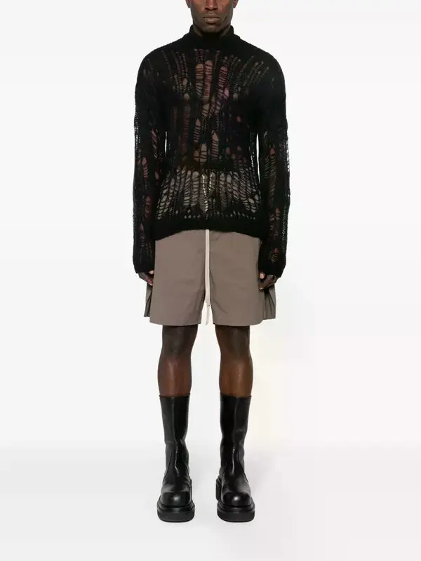 Rick Owens Tommy Lupetto Open-knit Jumper
