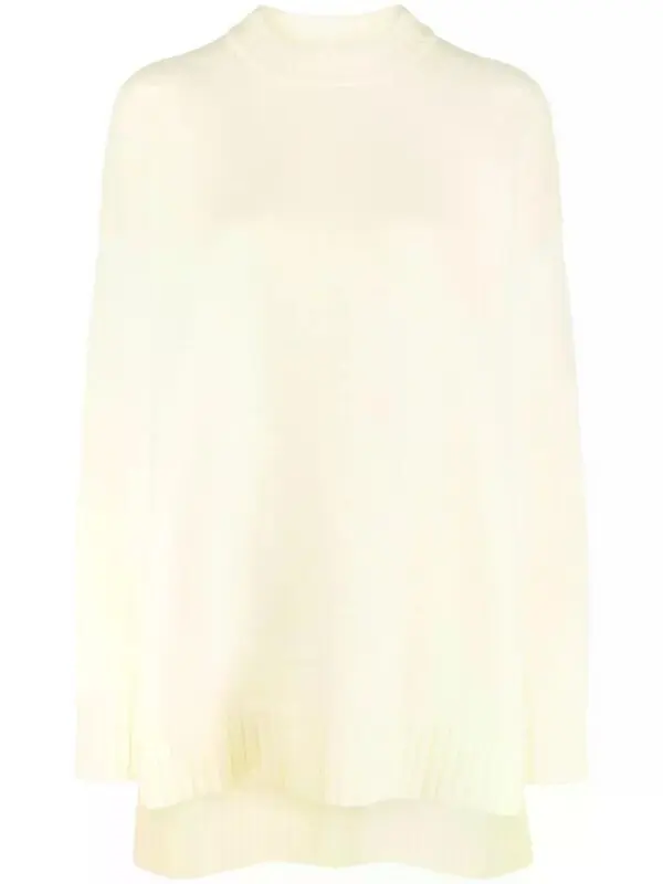 JIL SANDER Long-sleeve Wool Jumper - Yellow
