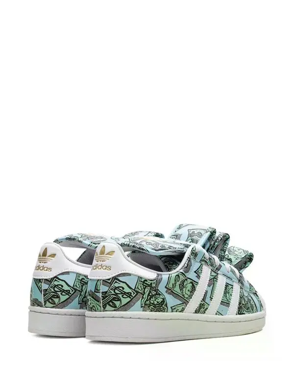 Adidas Printed Leather Sneakers