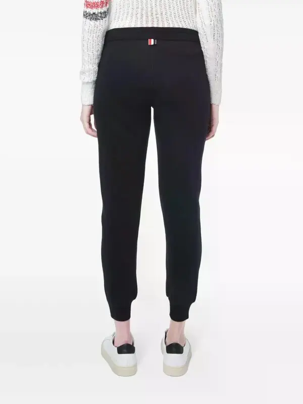 Thom Browne Loopback Stripe Track Pants - Blue