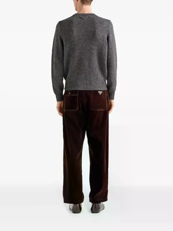 Prada Velvet Trousers