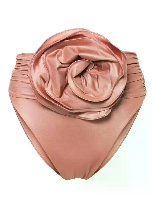 Magda Butrym High-waisted Bikini Bottoms - Pink