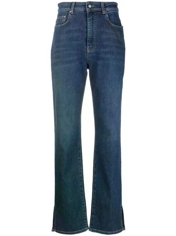 Fabiana Filippi Side-slit Bootcut Jeans