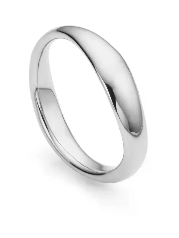 Monica Vinader Nura Reef Stacking Ring - Silver